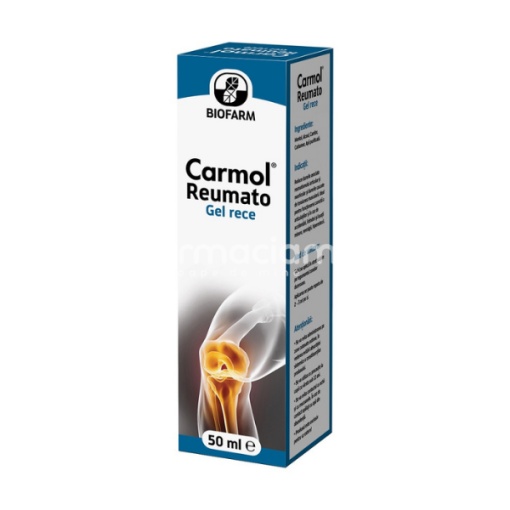 Carmol Reumato Gel Rece 50ml Biofarm
