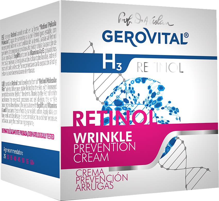 Gerovital H3 Retinol Cremă Prevenire Riduri 50ml