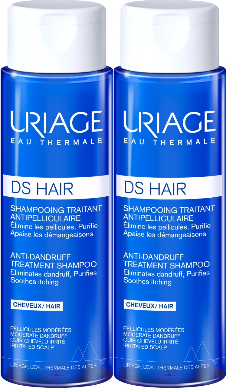 Pachet Uriage DS Hair Șampon Tratament Antimătreață 2x200ml