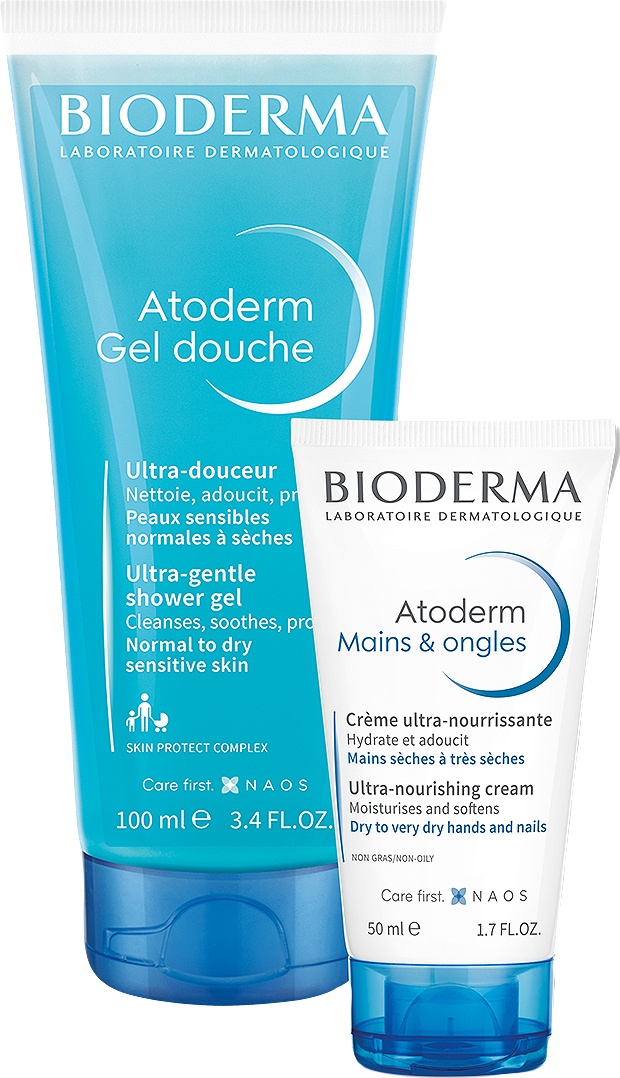 Pachet Mix&Match Bioderma Atoderm + Bioderma Atoderm Gel De Duș