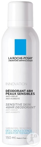 La Roche-Posay Deodorant-Spray 48h Pentru Pielea Sensibilă 150ml