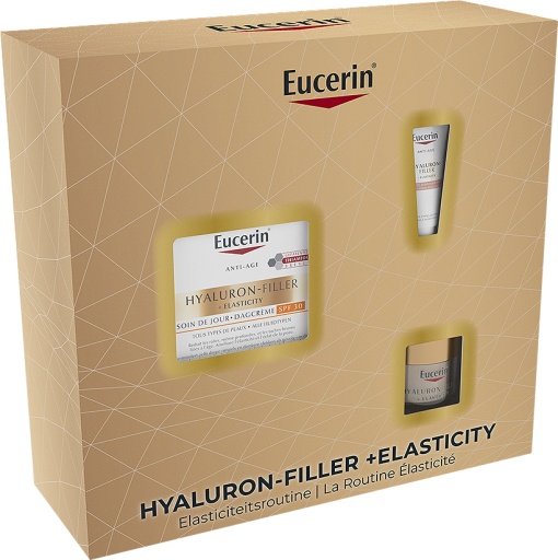 Eucerin Set Cadou Hyaluron-Filler + Elasticity Day SPF30 3 Produse
