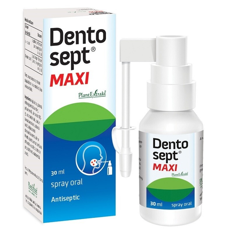 Dentosept Maxy Spray oral, Plant Extrakt| Farmacom