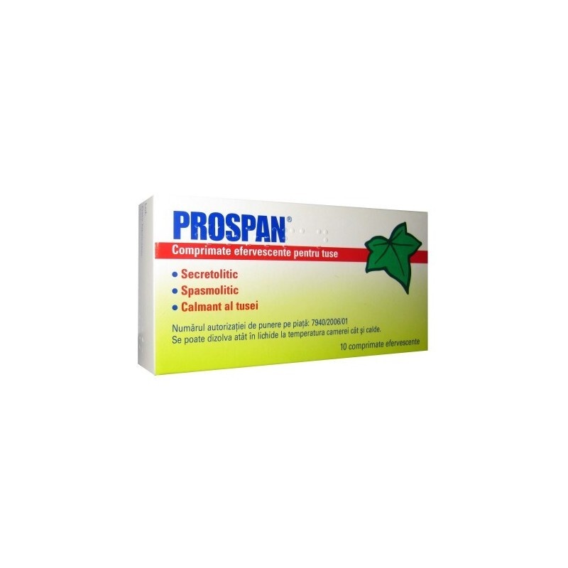 PROSPAN * 10 COMPRIMATE EFERVESCENTE