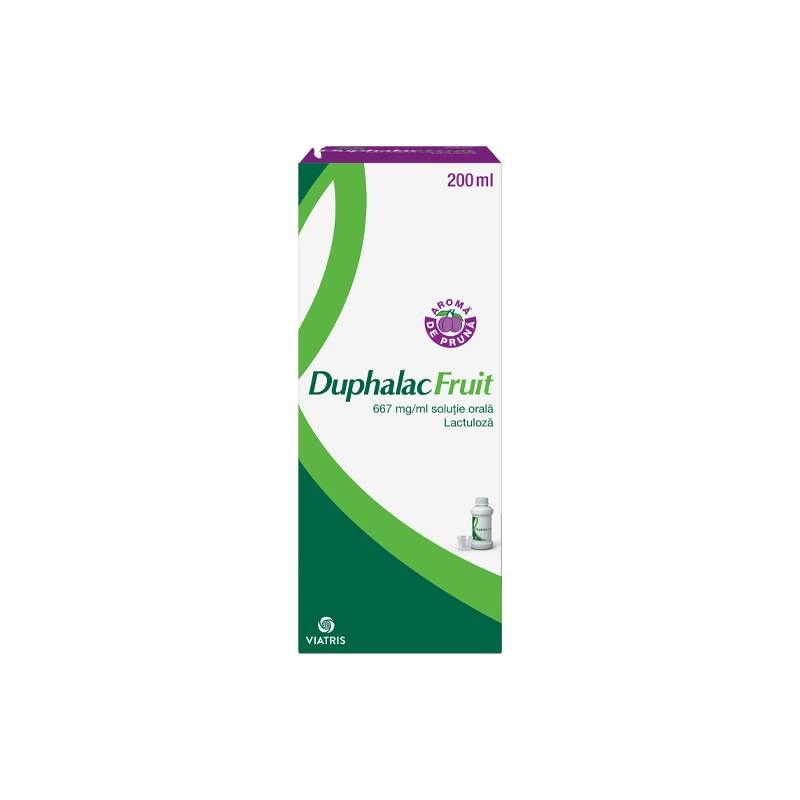 Duphalac Fruit solutie orala, 667 mg/ml, 200 ml | Farmacom