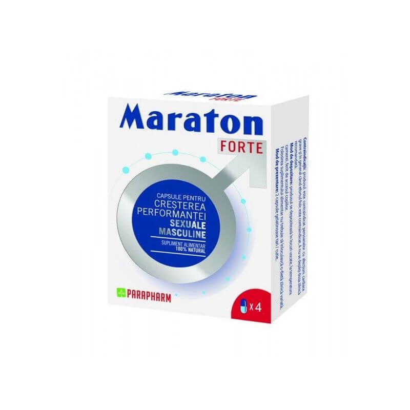 Maraton Forte, 4 capsule, Parapharm | Farmacom.ro