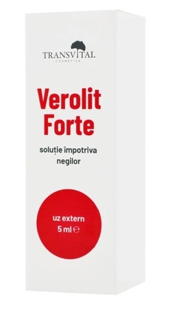 VEROLIT FORTE SOLUTIE IMPOTRIVA NEGILOR * 5 ML, TRANSVITAL