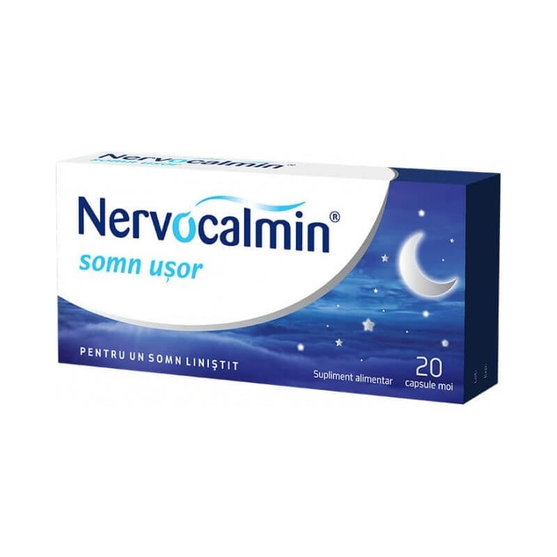 NERVOCALMIN SOMN USOR+VALERIANA X 20 CAPSULE