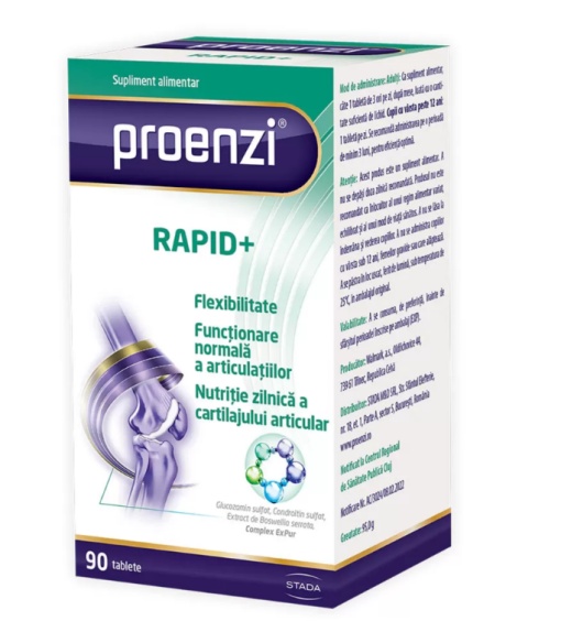 PROENZI RAPID PLUS, 90 TABLETE