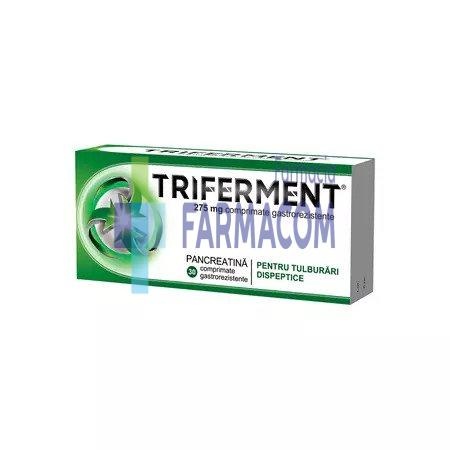 TRIFERMENT * 30 COMPRIMATE GASTROREZISTENTE