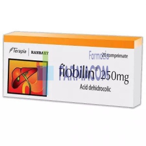 Fiobilin, 250 mg, 20 comprimate, Terapia | Farmacom
