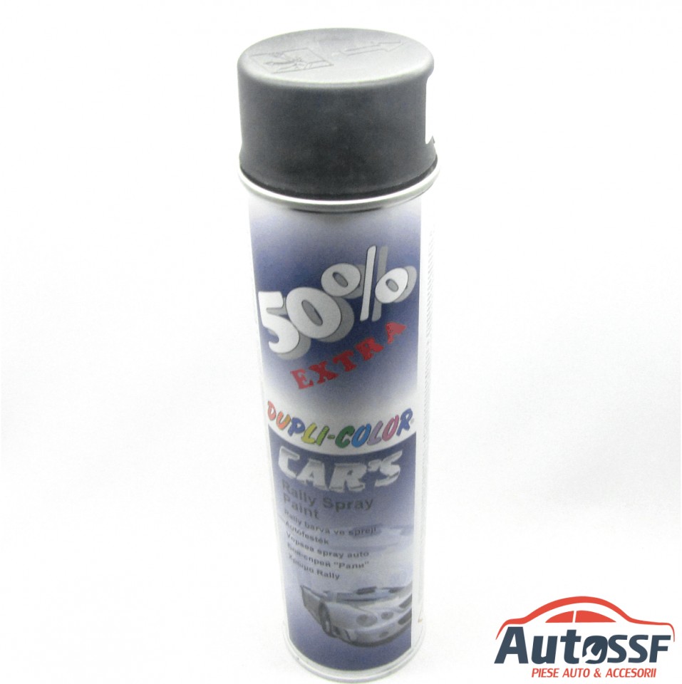 Spray universal de colorare,CAR'S + 50% EXTRA (culoare NEGRU MAT) 600ml