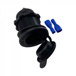 Priza auto suplimetara tip bricheta ,PREMIUM,cu capac si filet ...