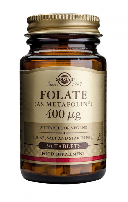 Folate (as Metafolin) 400mcg 50 tabs