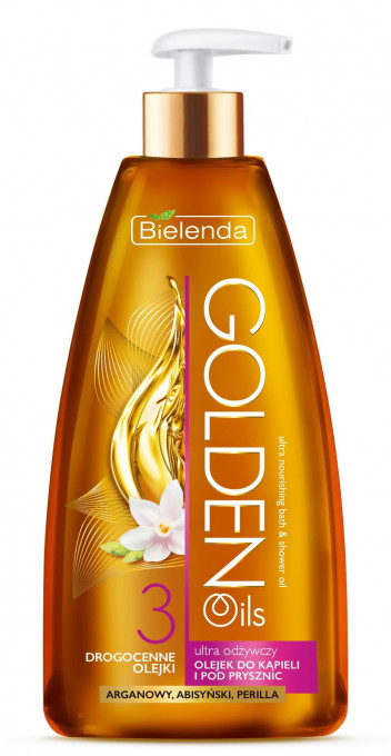 GOLDEN OILS Ulei de baie si dus ultra nutritiv 250ml cu ulei de Argan ...