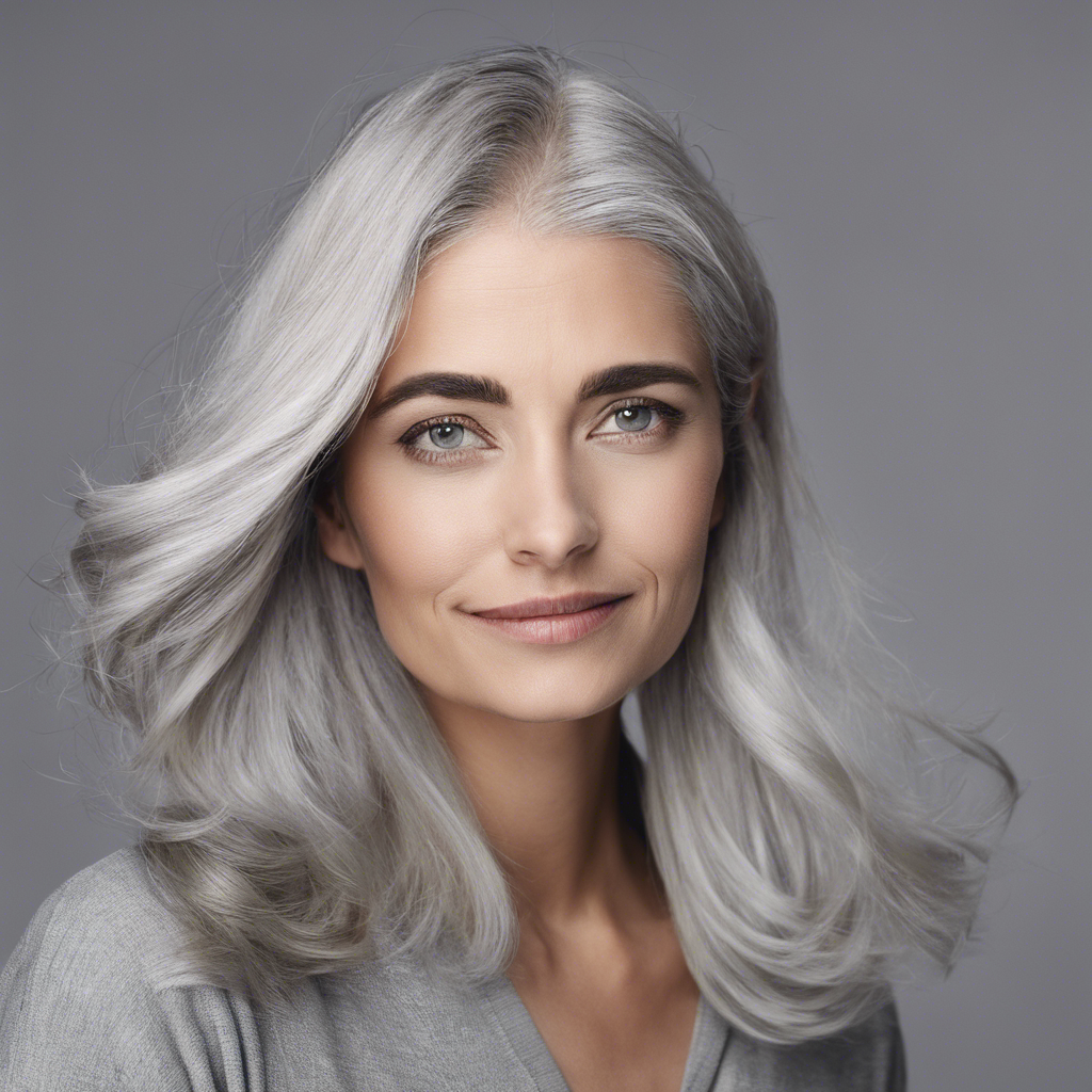 Transformă-ți părul cu vopseaua de păr gri