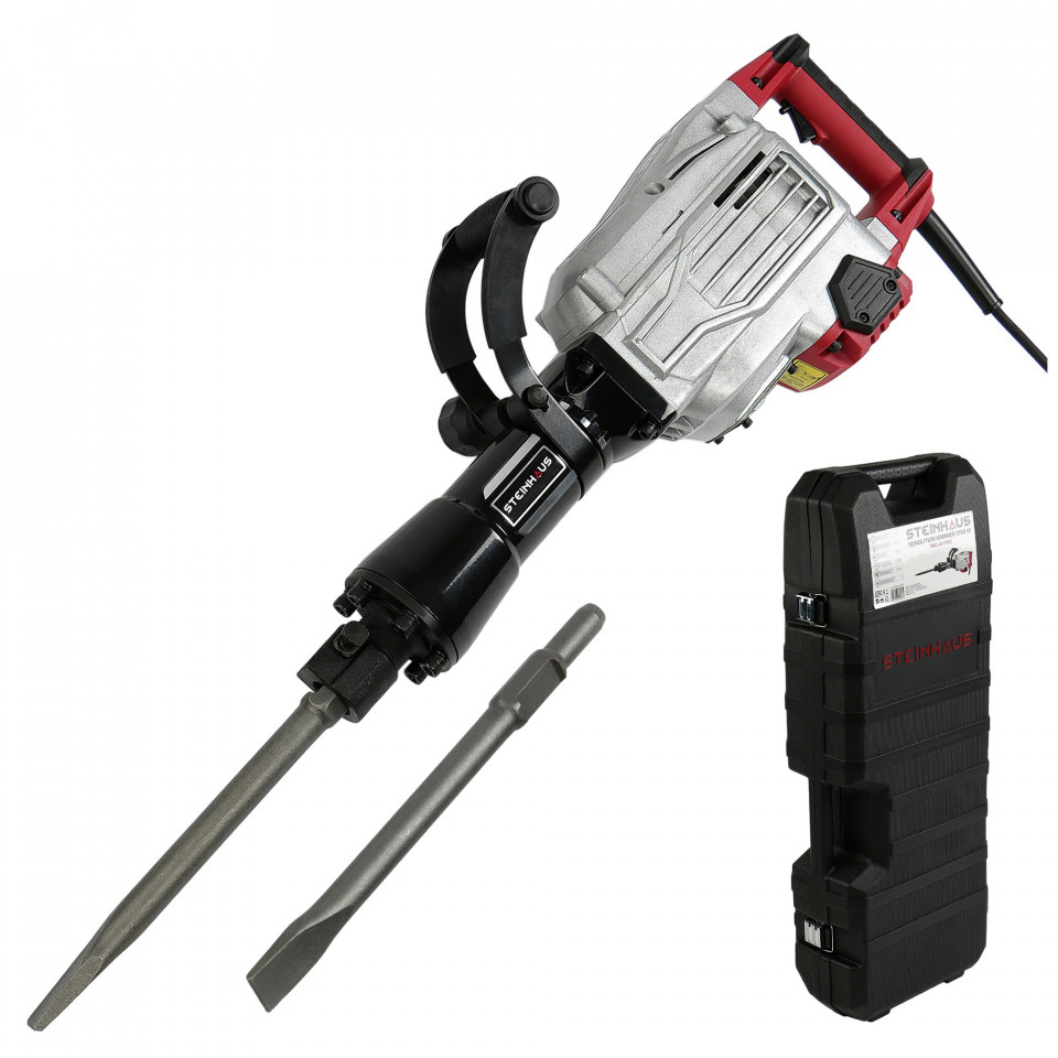 Ciocan demolator Steinhaus PRO-DH1700, 1700W, 1400 BPM, 60J, mandrina ...