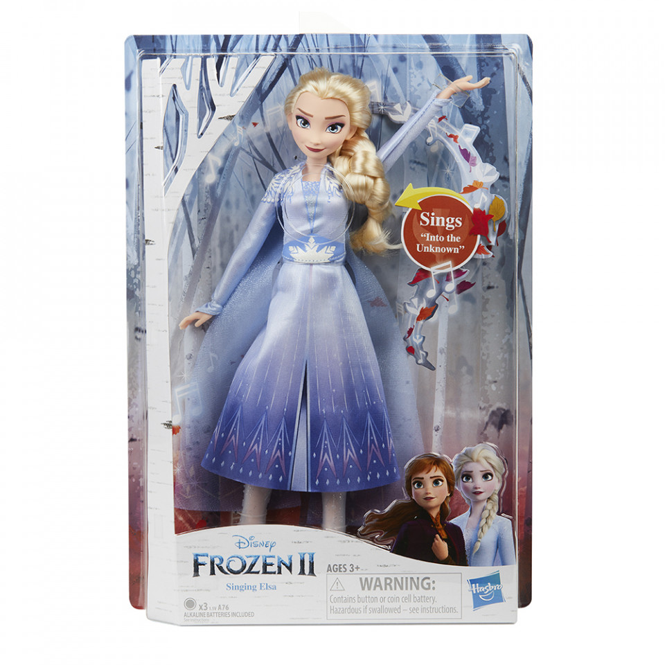 Papusa muzicala Elsa Frozen II, Hasbro