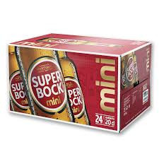 Cerveza "Super Bock" Mini - Pack 24x20cl