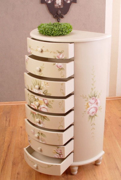 COC4 - Dulap sertare turn, comoda Make Up, machiaj, cosmetice - Crem ...