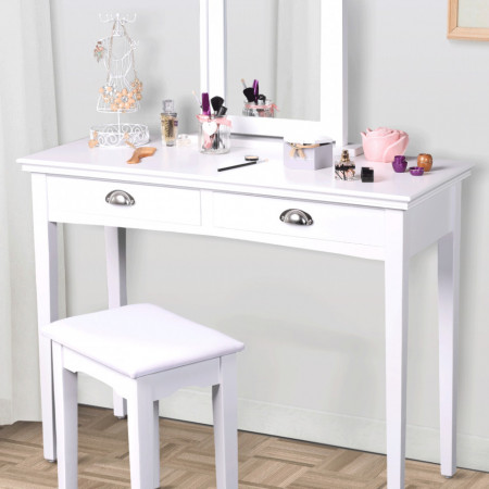 SEA606 - Set Masa toaleta, 100 cm, consola cosmetica machiaj masuta ...
