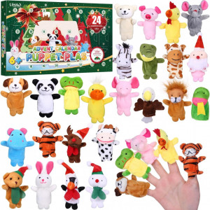 CADV23 - Calendar Advent Copii - Plush, 24 Surprize pentru Craciun