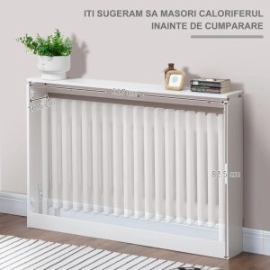 MDCA202 - Masca de calorifer, 60/90 cm, protectie radiator alba
