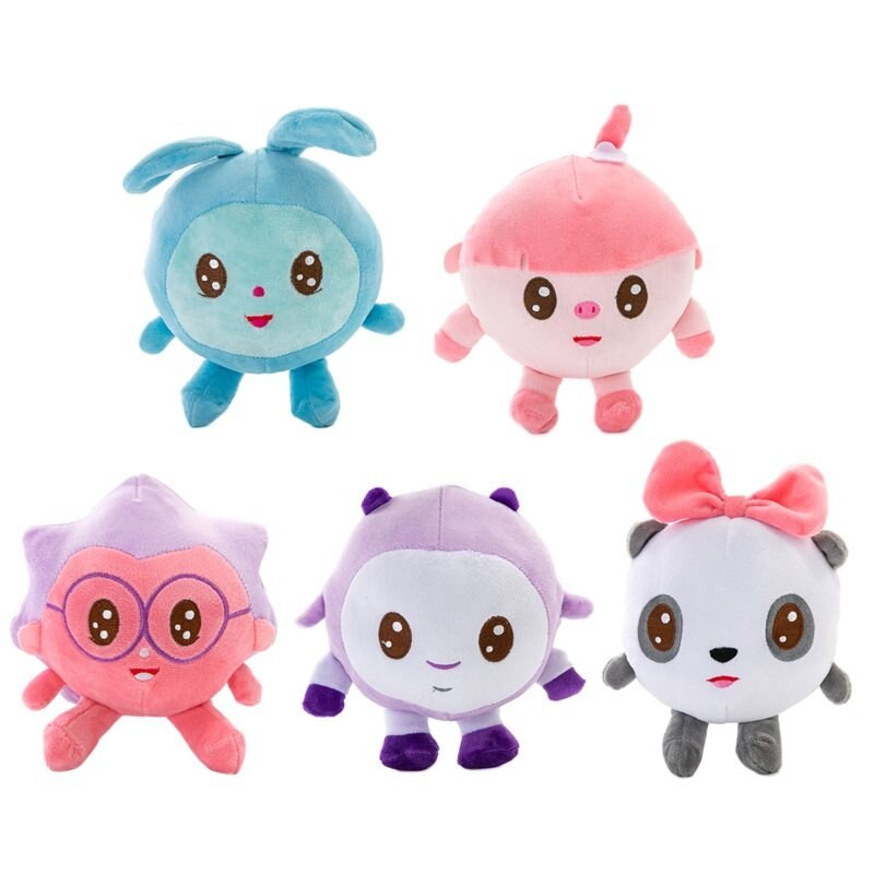 Oferta 2 Bucati Figurine Baby Riki din plus, Pandi