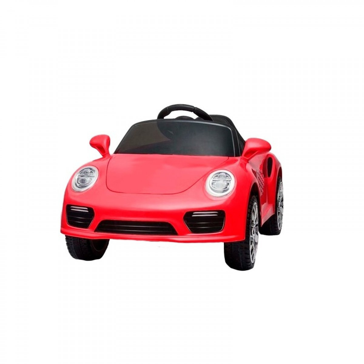 Masinuta Electrica pentru copii cu telecomanda, Porche Rosu, Cod 2988 ...
