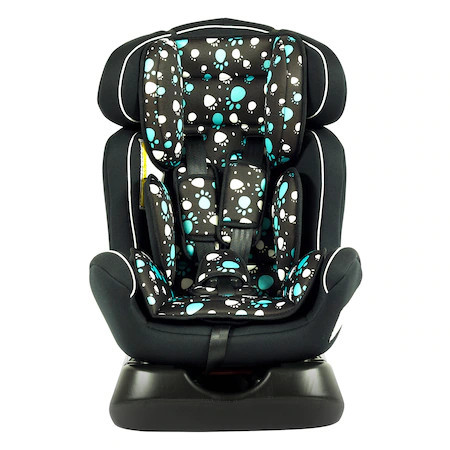 Scaun Auto Pentru Copii U-Grow, Cu Pozitie de Somn, 0-25Kg, Imprimeu Labute