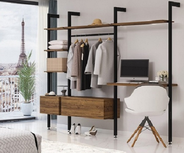 Sisteme modulare pentru dressing-room, bucatarie, living, magazine