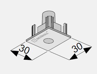 Capac profil vertical modular dressing Linea Sevroll