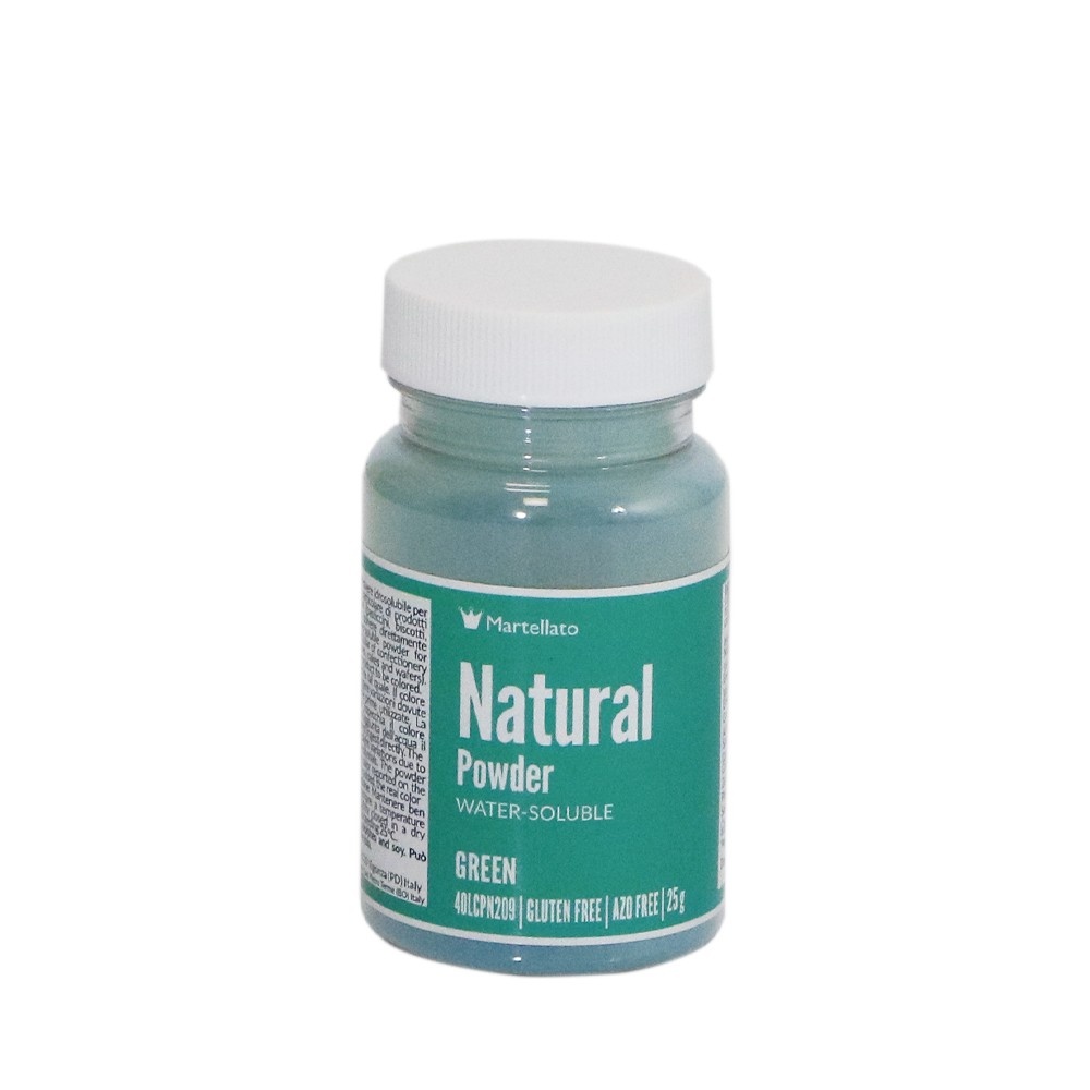 Colorant Alimentar Natural Pudra Hidrosolubil, Verde, 25 g