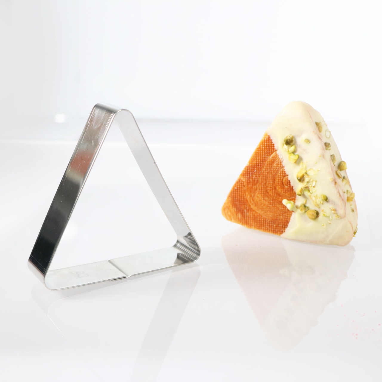 Rama Inox New York Roll Triunghi, 12 x 11.6 x H 3.5 cm