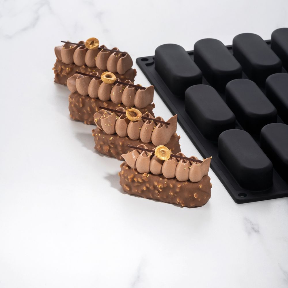 Forma Pavoflex Pastel40time 12 cavitati, 8 x 2.7 x H 2.1 cm, 40 ml