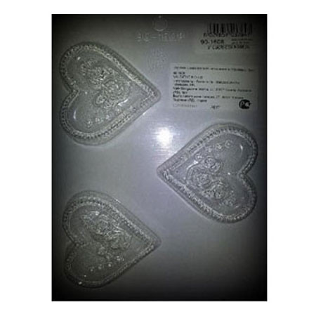 *Matrita Plastic Ciocolata Decor/Plachete Inimioare