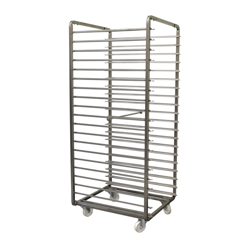 Carucior Inox Rastel Tavi - 20 Etaje, Tavi 80 x 60 cm