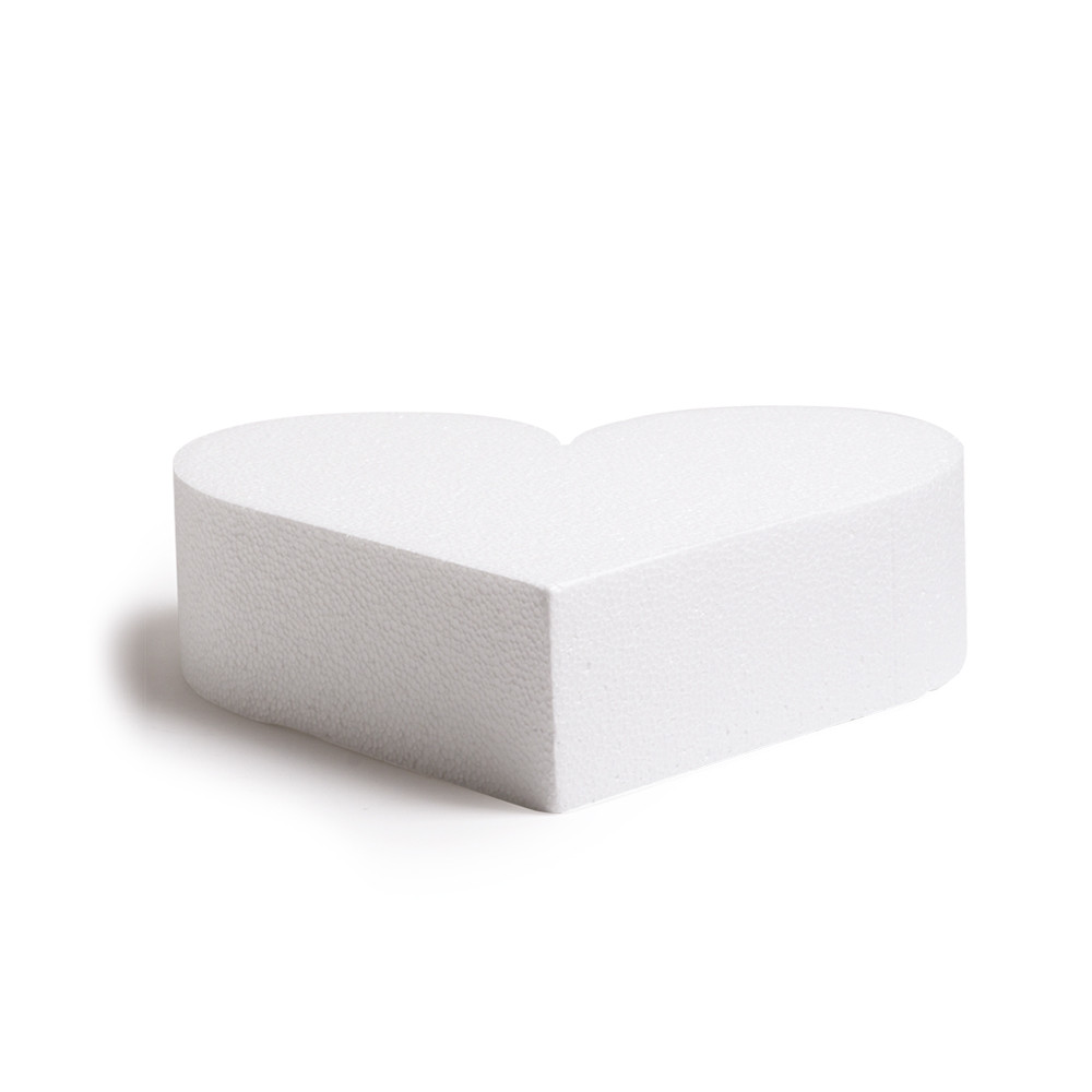 Macheta Inima Polistiren Ø 30 x H 7.5 cm