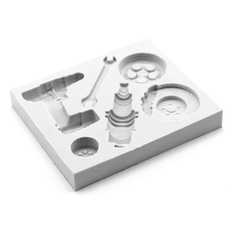 Mulaj Silicon Industrial - Scule Mecanica Ø 2 - 5.5 cm, 6 Decoruri