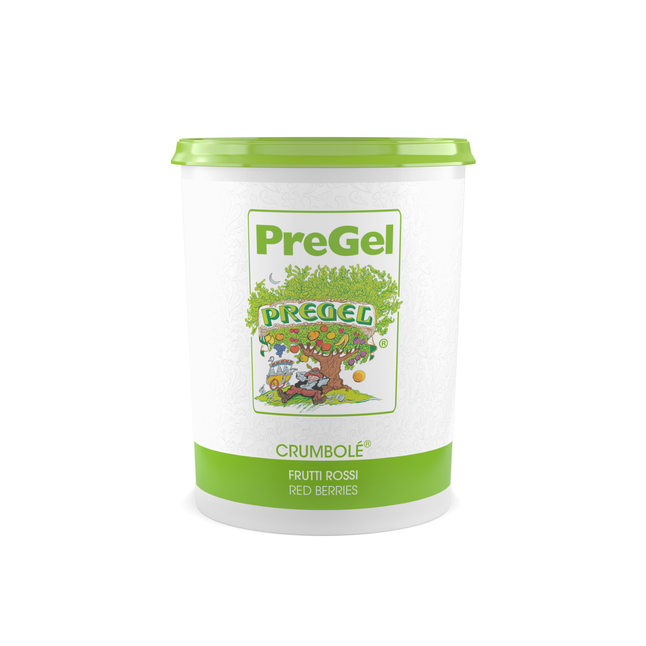 Variegato CrumbOle® Crocant Fructe Rosii PreGel, 3.5 kg