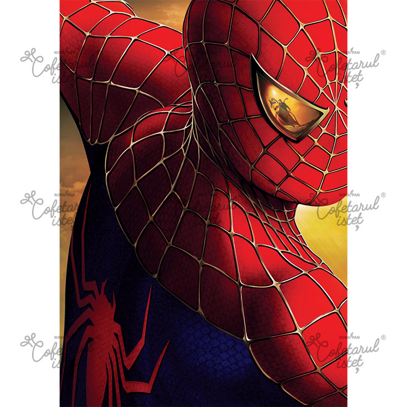 Vafa imprimata SpiderMan Model 2, SpiderMan 15 Decoruri Ø 3.5 - 13 cm ...