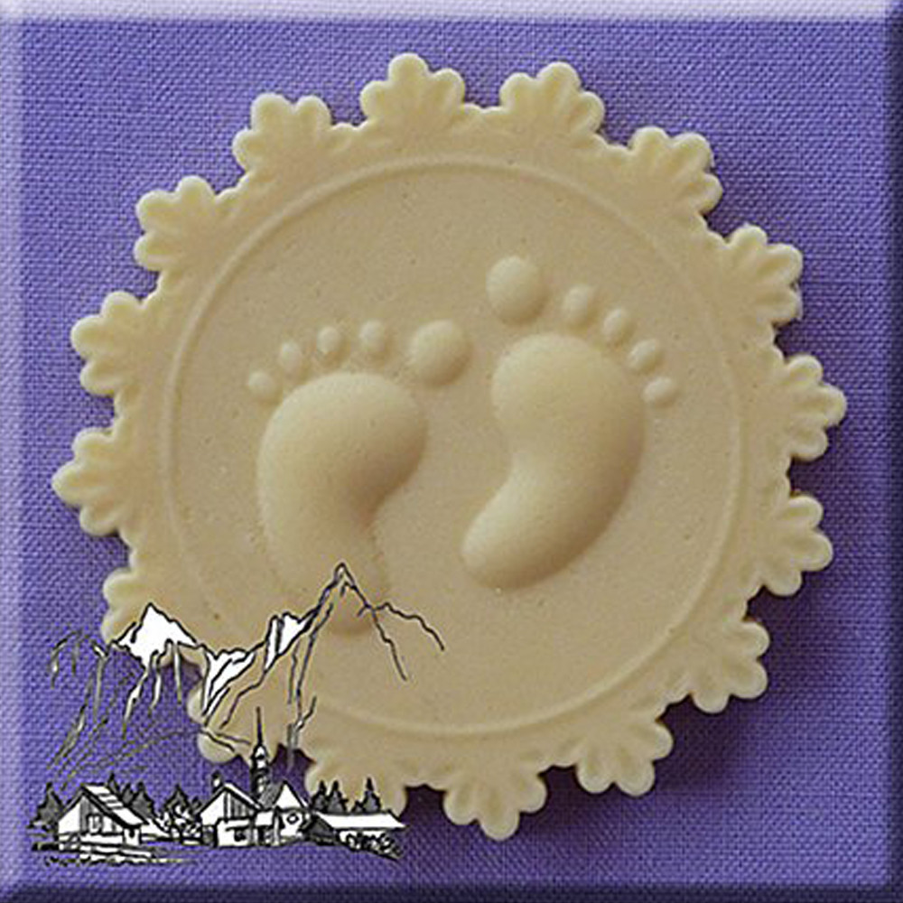 Mulaj Silicon Talpi Bebelus / Top Cupcake Ø 5.8 cm