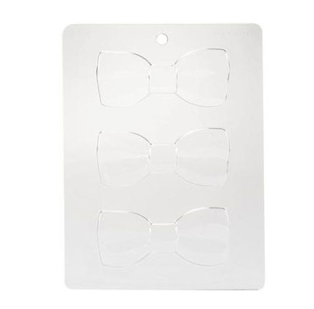Papillon 3D - Set 4 Matrite Plastic Ciocolata