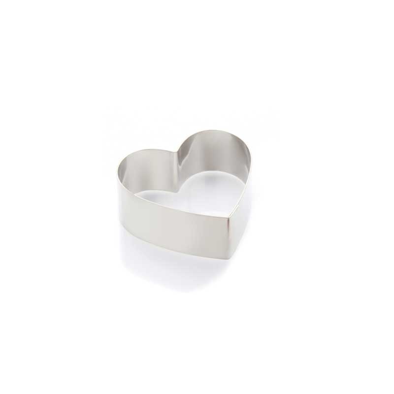 Rama Inox Inima 16 x 15 x H 4 cm