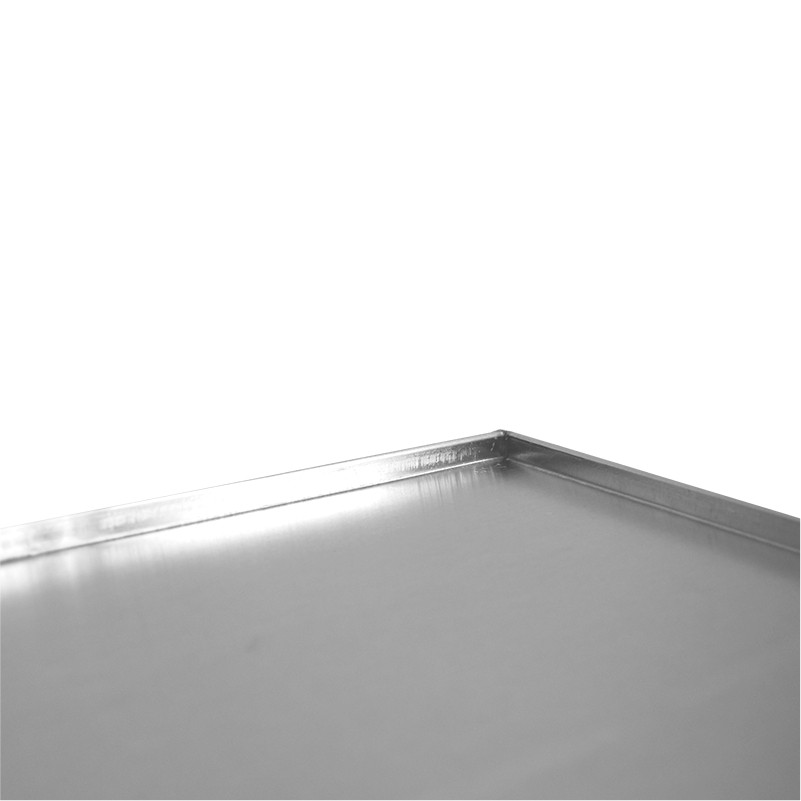 Tava Aluminiu Neperforat - 4 Margini, 60 x 40 x H 1 cm