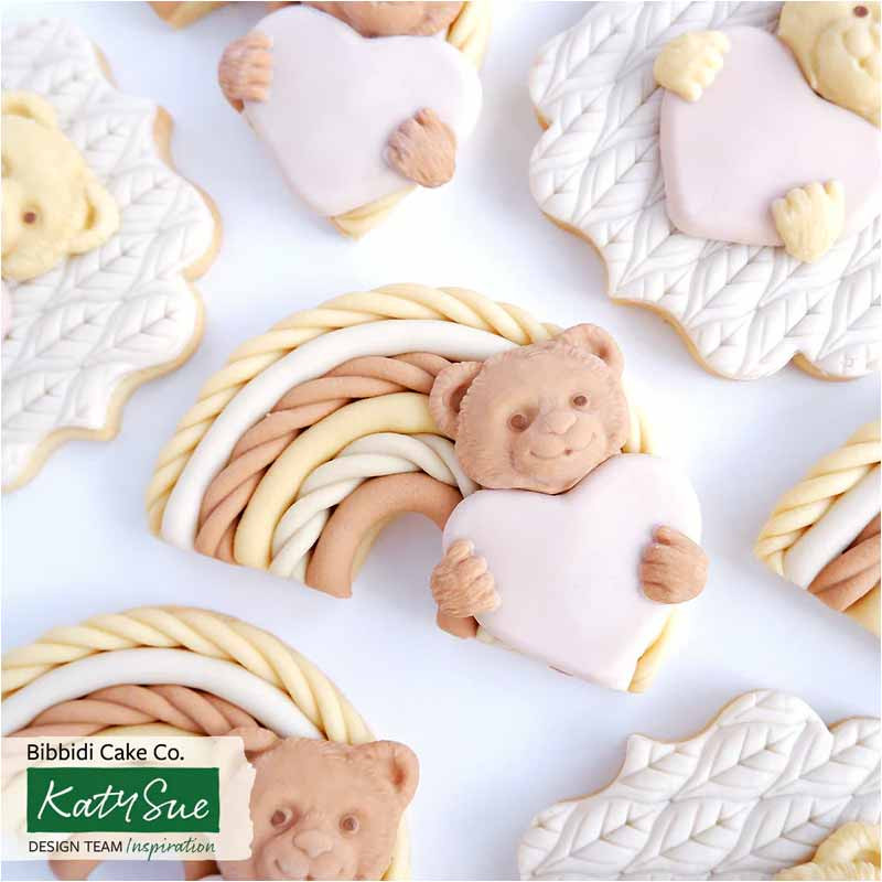 Mulaj Silicon Ursulet cu Inimioara Ø 5.6 cm