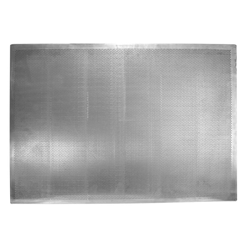 Tava Aluminiu Perforat - 4 Margini, 80 x 60 x H 2 cm