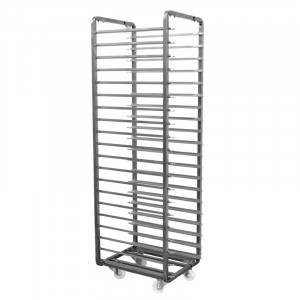 Carucior Inox Rastel Tavi - 20 Etaje, Tavi 60 x 40 cm