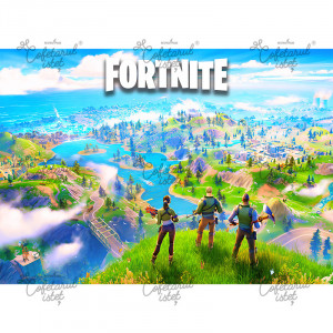Vafa imprimata Fortnite Model 3, A4 - Cofetarul Istet