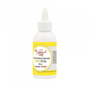 Colorant Alimentar Imprimanta Pasticcina 3.0 / 4.0 - Galben (Y) Azo, 100 ml